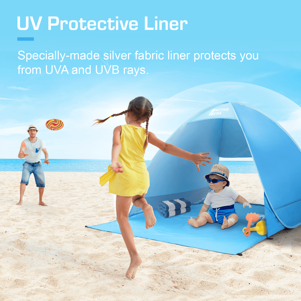 2 Person Beach Tent with UV Protection | Free Delivery | Active Era